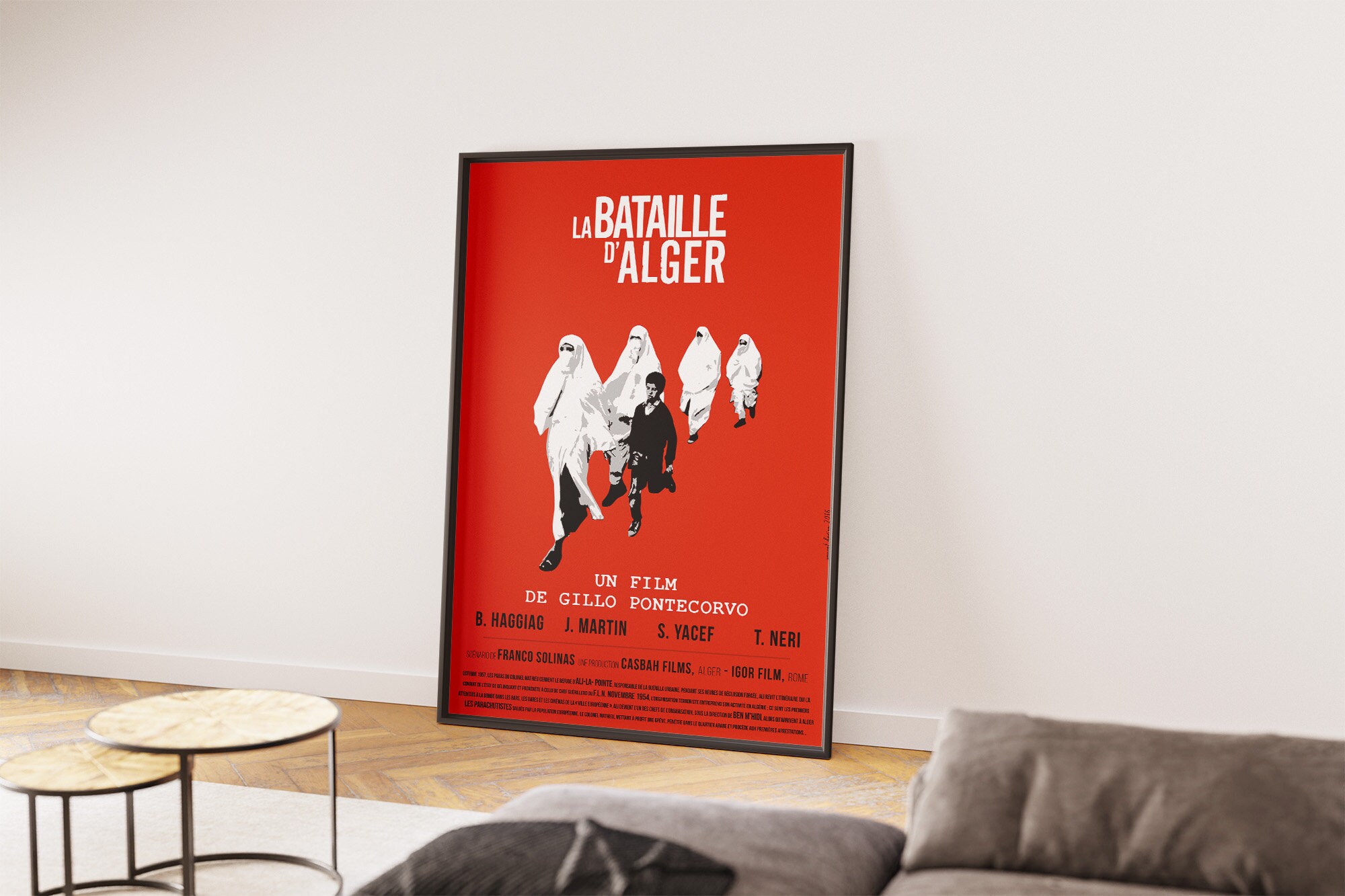 The Battle of Algiers Movie Poster: Algerian Film Affiche - Etsy