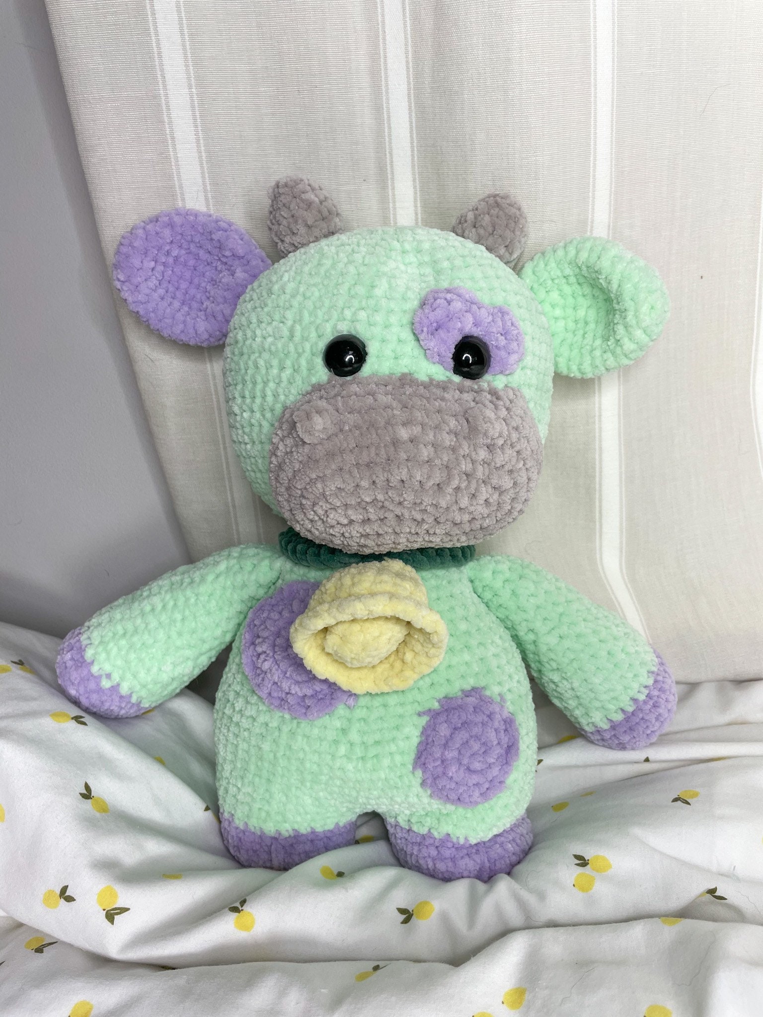 The Mega Moos Crochet Amigurumi Cow Plushies - Etsy