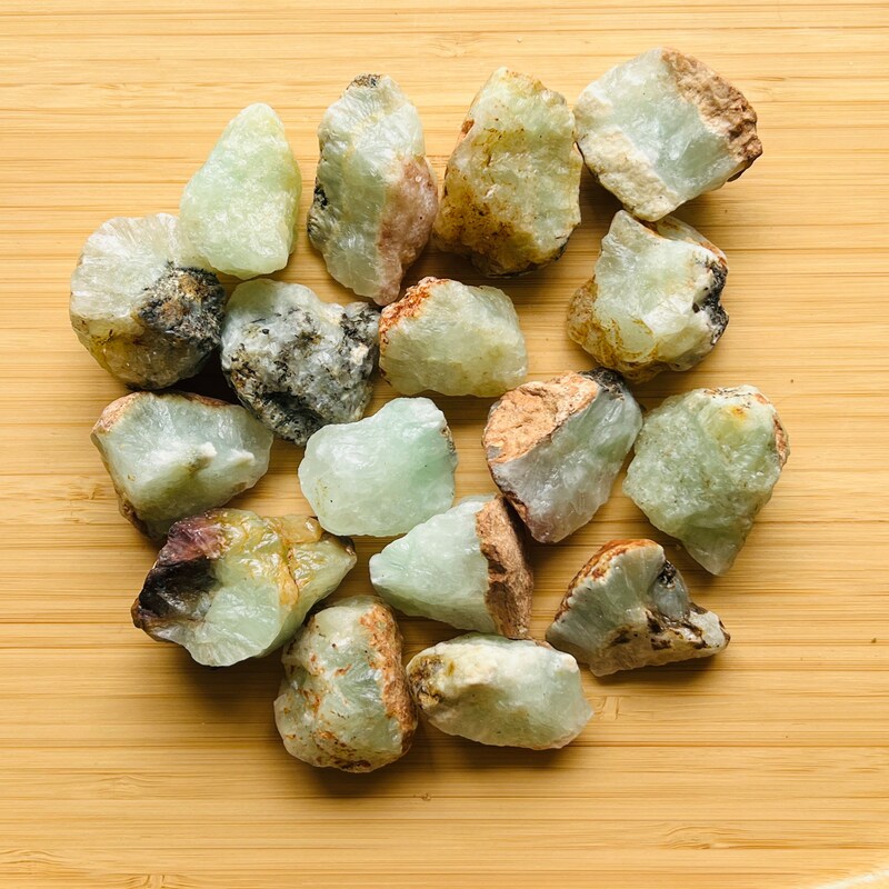 Raw Prehnite - Etsy