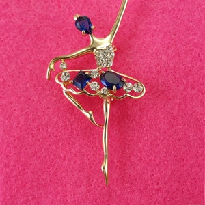 Little Ballerina Brooch Pin - Etsy