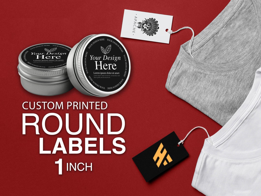 Round Labels, Custom Labels, Custom Round Labels, Round Labels for ...