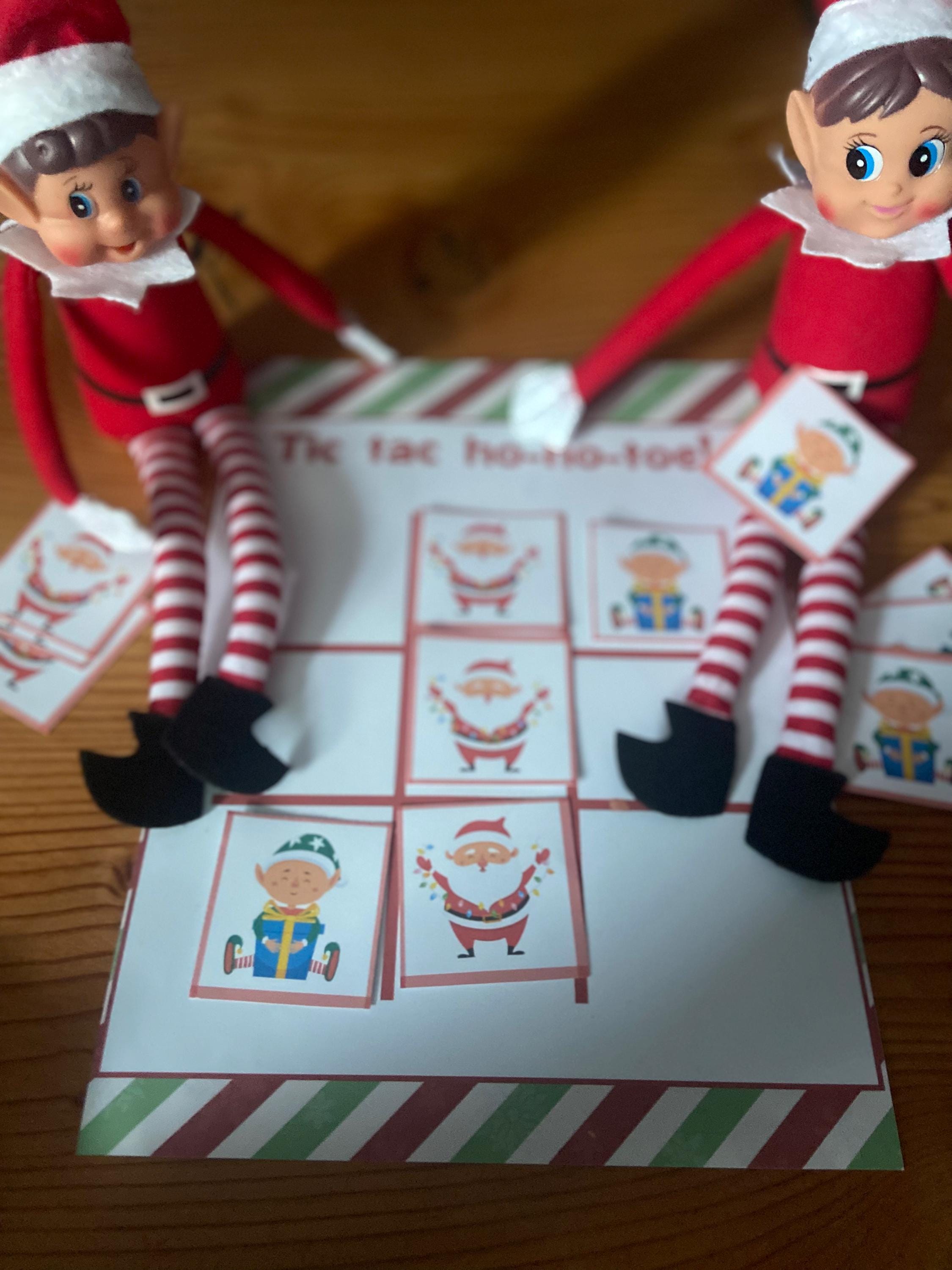 Christmas Tic Tac Toe Instant Download (party Game, Fun Holiday ...