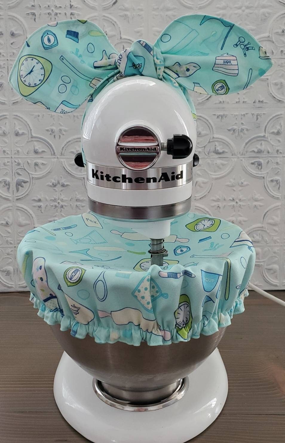 Kitchenaid Cover Baking Supplies/bowl Cover/bowl and Bow Cover Combo - Etsy