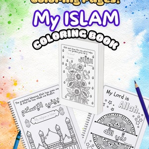My Islam: Coloring Book - Etsy