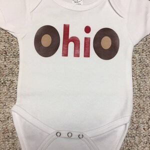 Ohio State Baby - Ohio State Toddler Shirt - Ohio State Baby Outfit ...