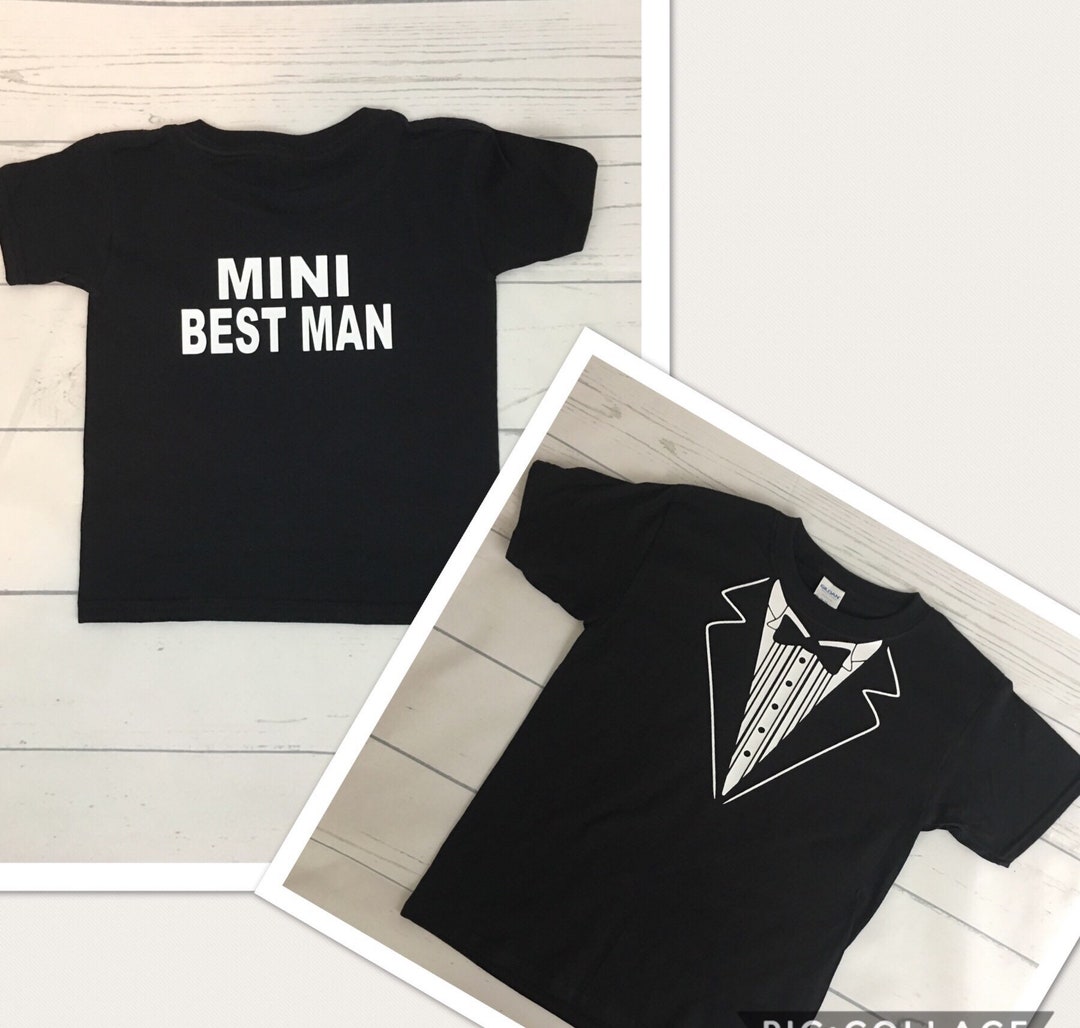 Mini Best Man Shirt -tux Shirt - Wedding Shirt - Etsy