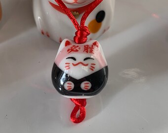 Lucky Cat/maneki Neko Charm Necklace | Etsy