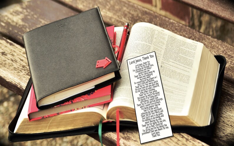 Digital Bible Bookmark, Download Bookmark, Minimalist Bookmark ...