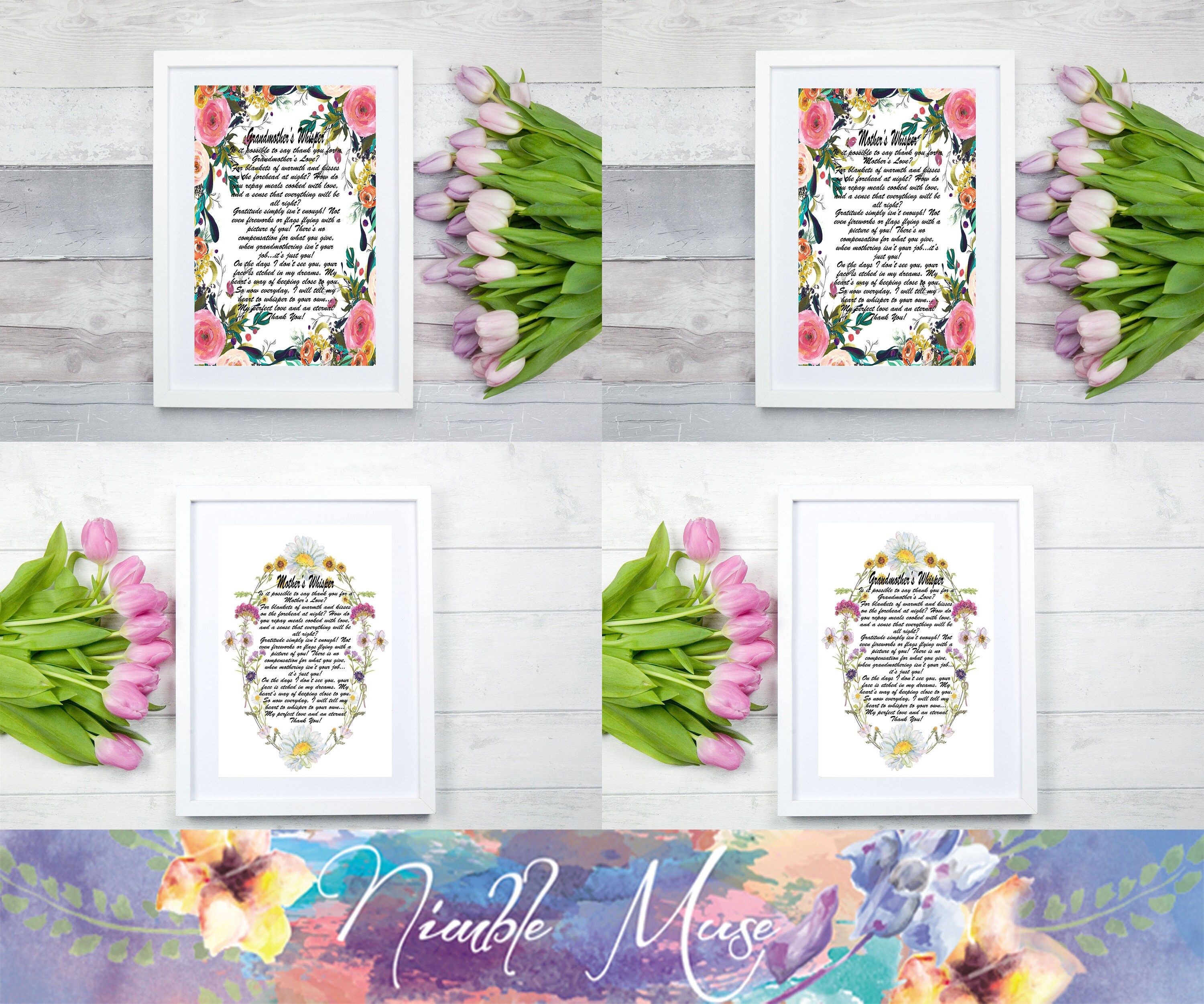 Mother's Day Printables Bundle, Scripture Prints, Mothers Day Print ...