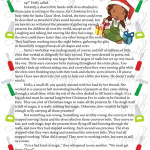 Kids Christmas Printables, Santa's Workshop Story Starter, Fun Kids ...