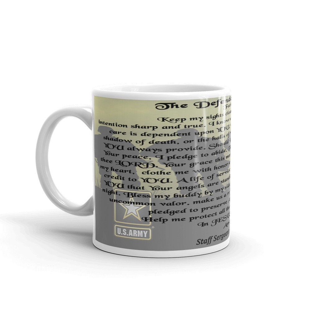 Army Coffee Mug, Army Mug, Personalized Army Gift, Military Coffee Mug ...