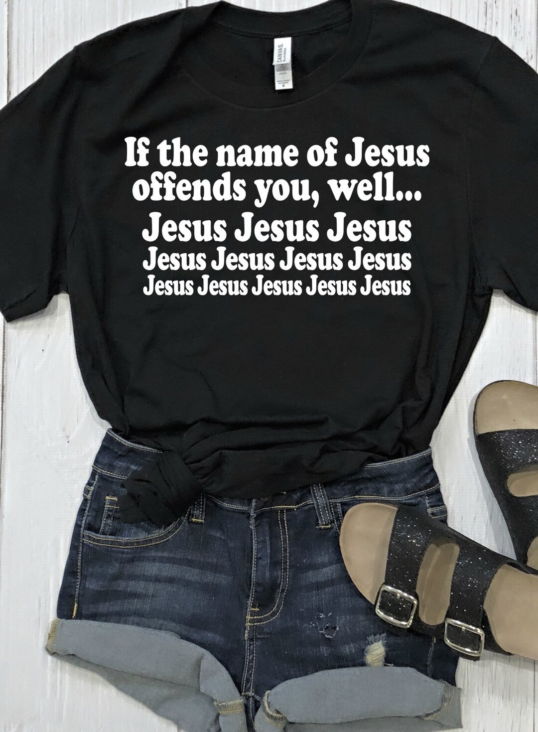 Funny Christian Tshirt, Funny Jesus Tee, Funny Christian Tee, Name of ...