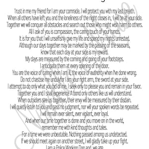 K9 Officer Gift, Guardian of the Night Poem, Law Enforcement K9 Police ...