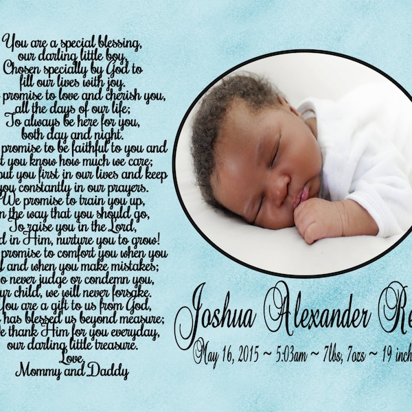 Baby Poem - Etsy
