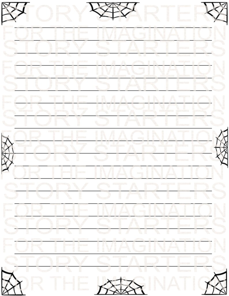 Halloween Story Starter, Writing Prompt, Kids Halloween Writing ...