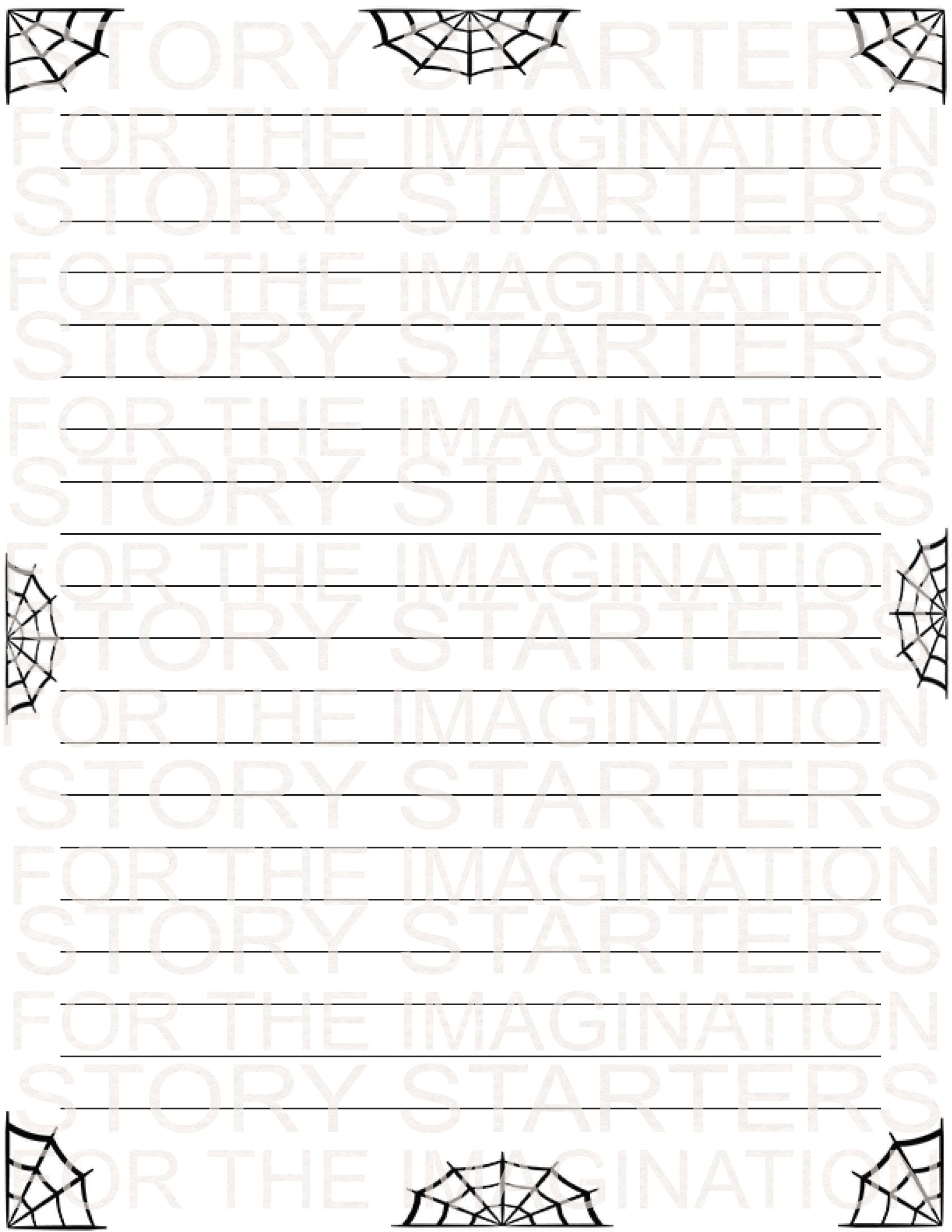 Halloween Story Starter, Writing Prompt, Kids Halloween Writing ...