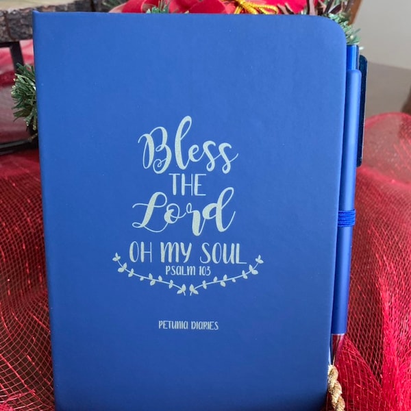 Christian Journal With Pen - Etsy