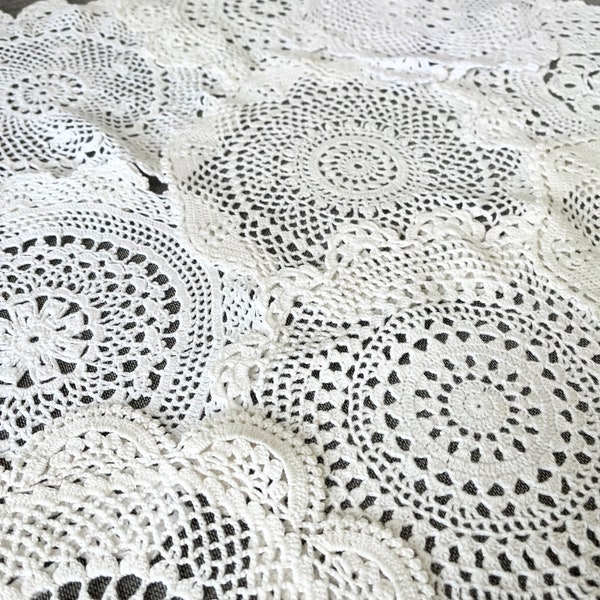 White Lace Doilies - Etsy