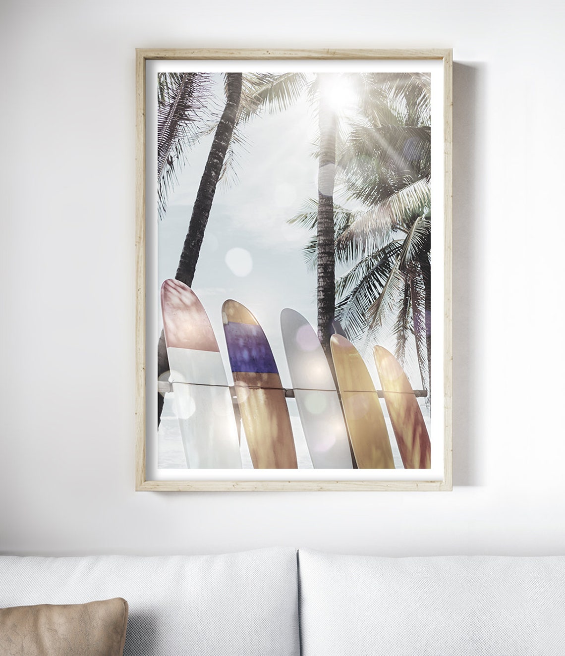 Surfboard Wall Art Beach Print Surf Wall Art Beach Decor - Etsy