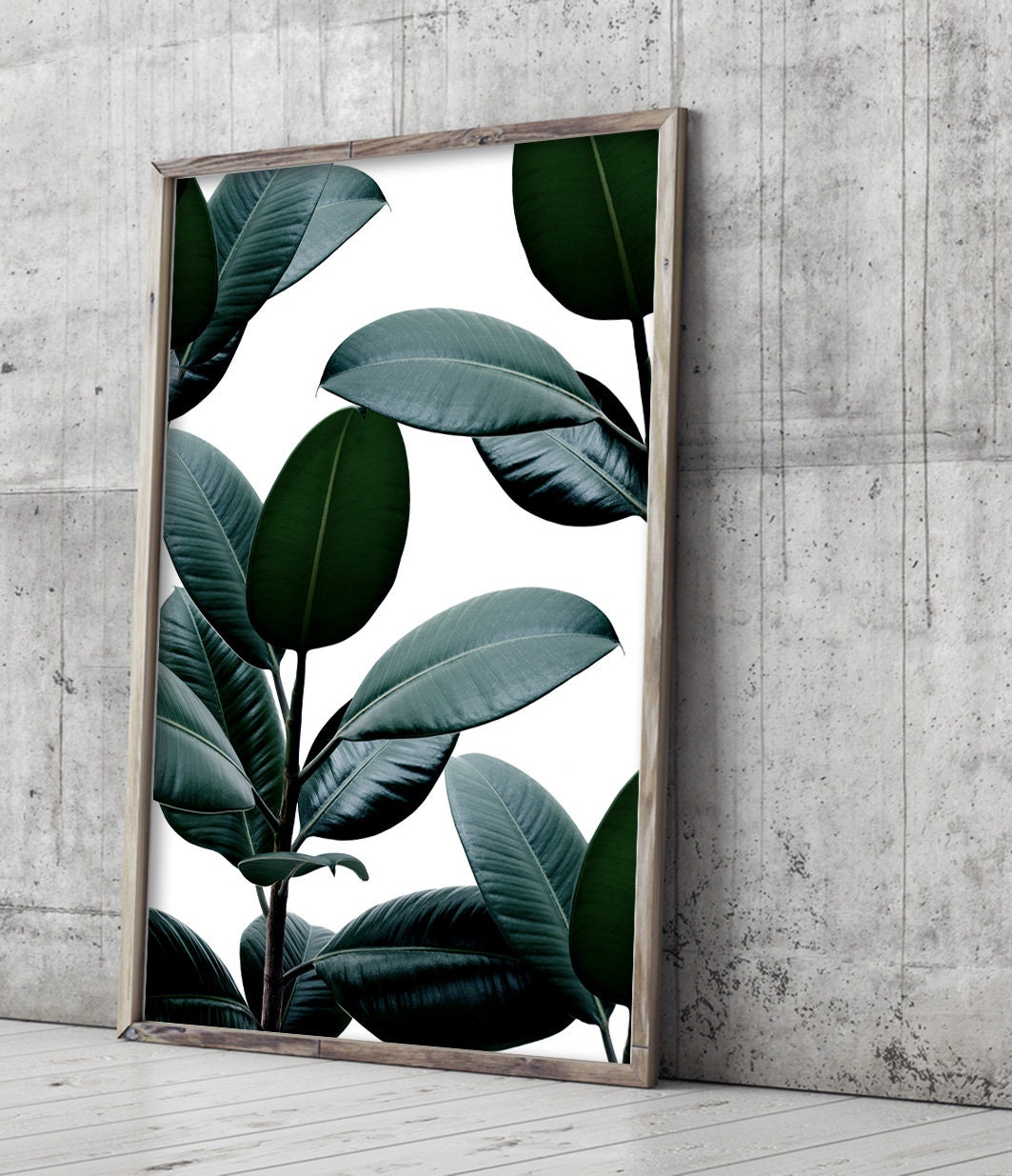 Green Leaves Print Botanical Print Botanical Art Poster - Etsy Australia