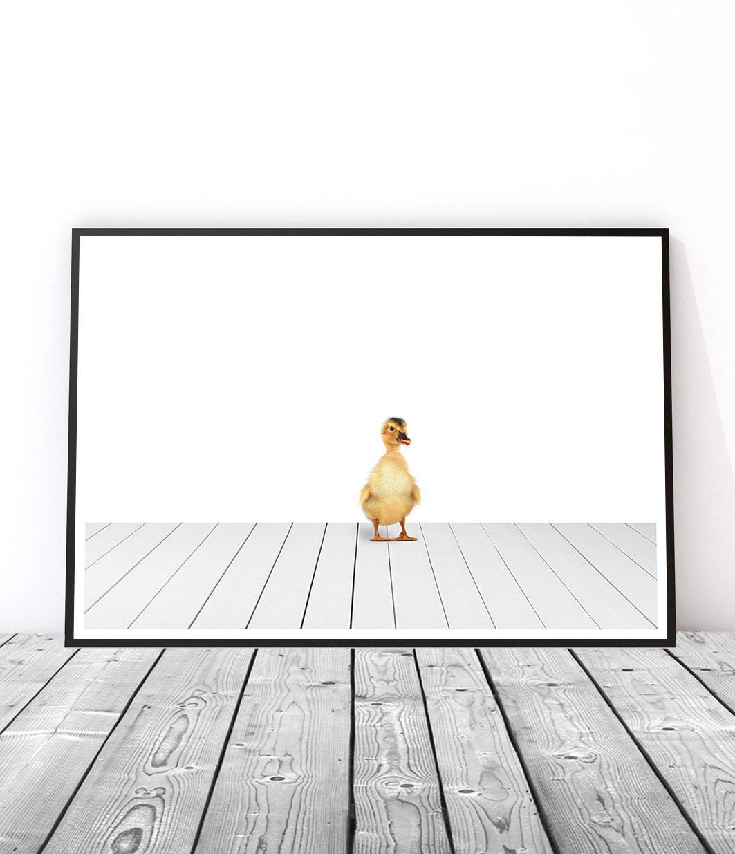 Duckling Nursery Print Baby Duck Wall Art Animal Print - Etsy Australia