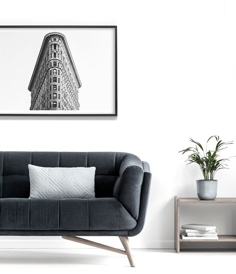 Flatiron Building Print New York Architectural Print New - Etsy