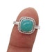 SALE 925 Sterling Silver Natural Aqua Chalcedony Gemstone - Etsy