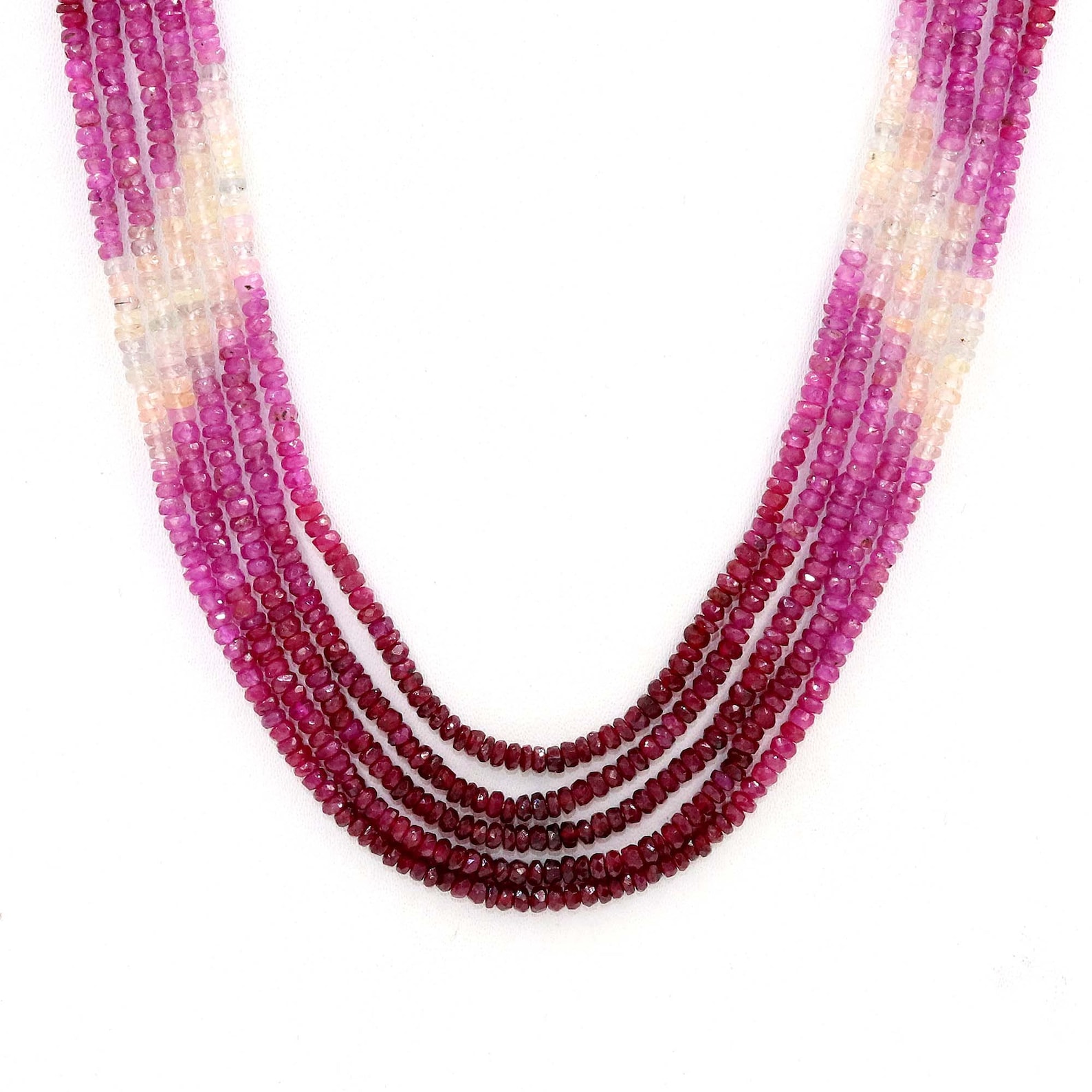 ruby-string-ruby-necklace-natural-ruby-stone-ruby-faceted-etsy