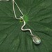 Snake Design 925 Silver Chain With Labradorite Pear Shape - Etsy
