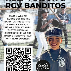 Custom QR Code Fundraising Flyer - Etsy