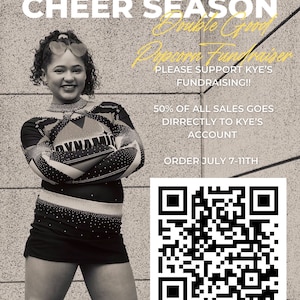 Custom QR Code Fundraising Flyer - Etsy