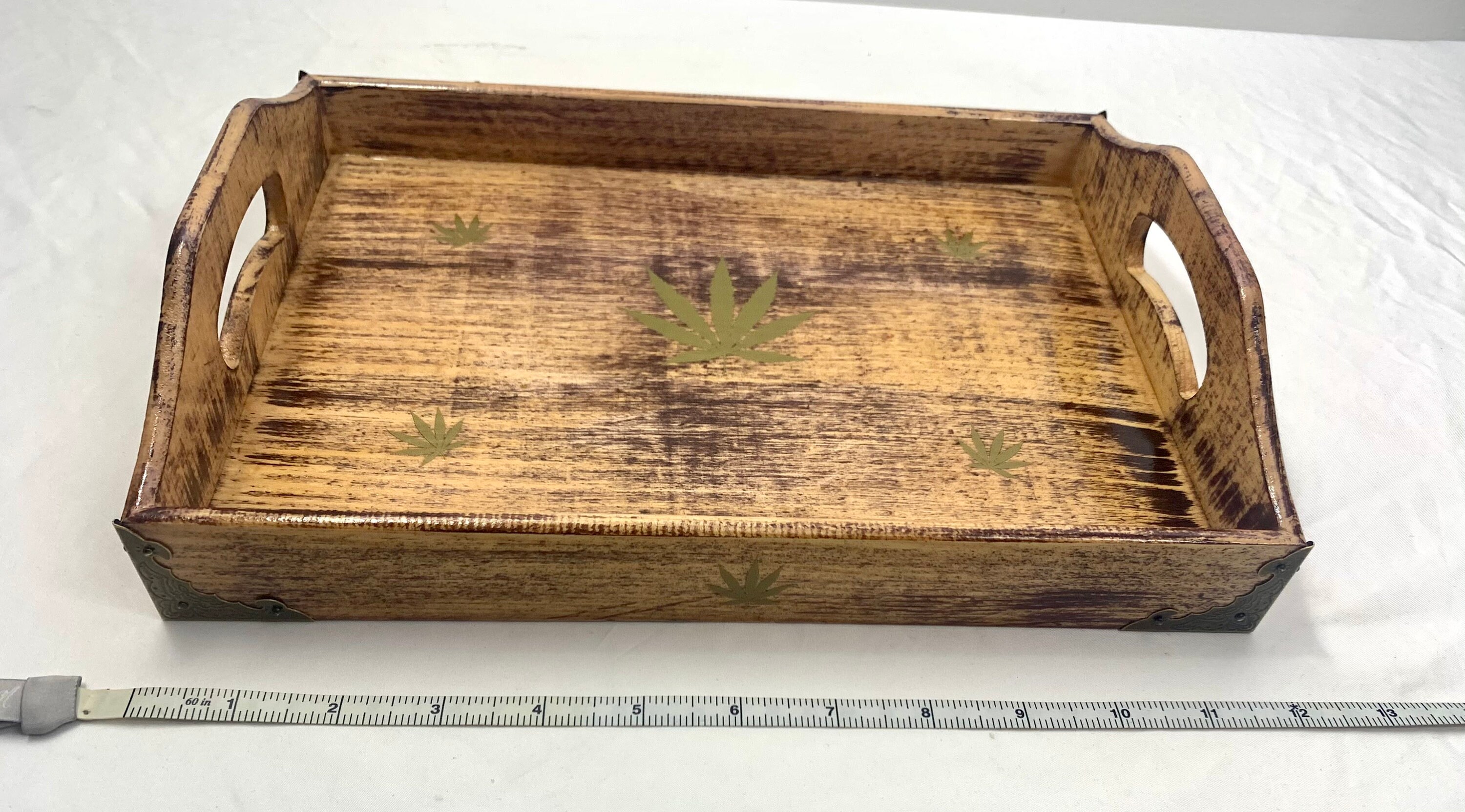 Rustic Rolling Tray Wooden Tray Wooden Rolling Tray 420 | Etsy