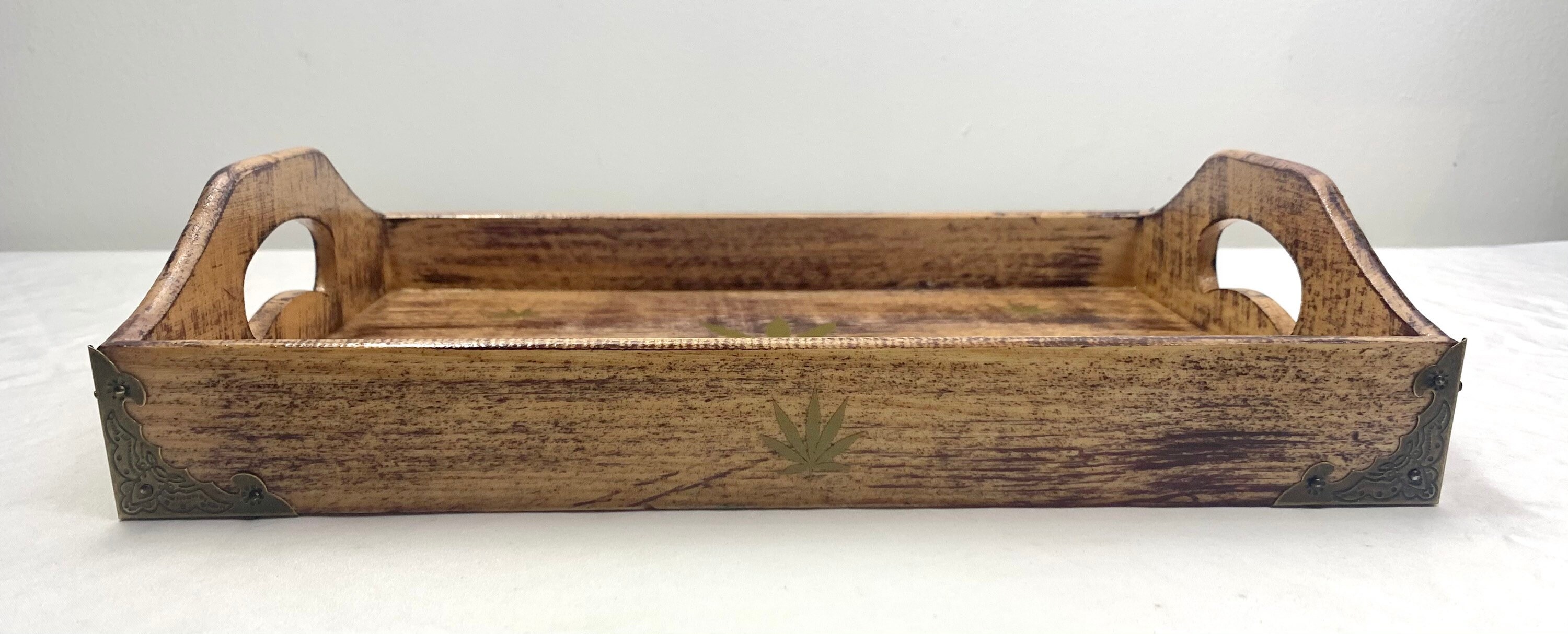 Rustic Rolling Tray Wooden Tray Wooden Rolling Tray 420 | Etsy