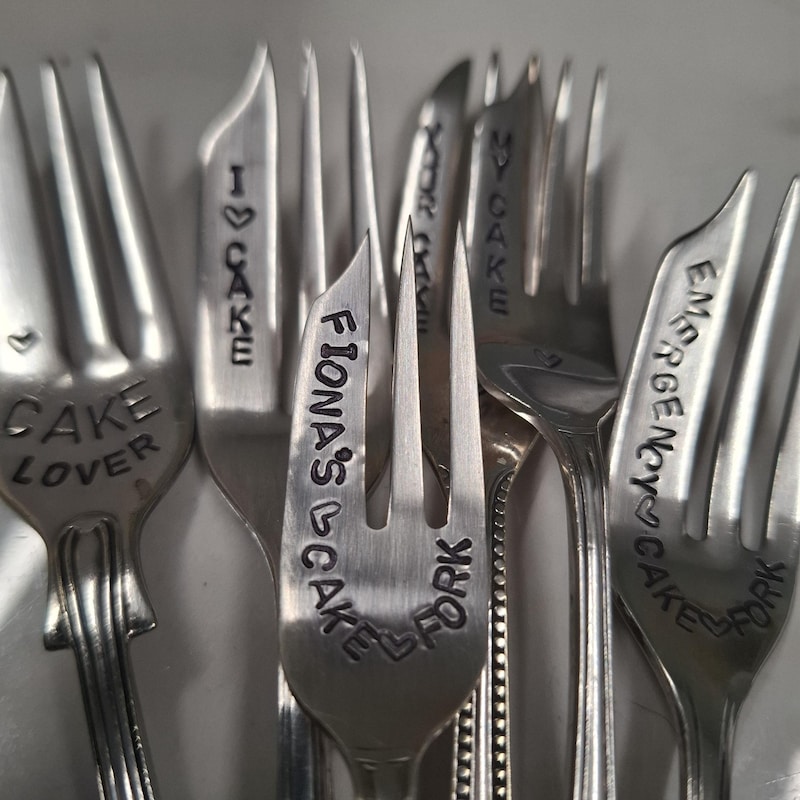 Cake Forks - Etsy UK
