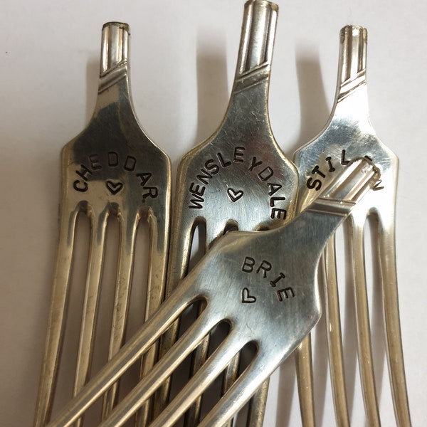 Cheese Forks - Etsy