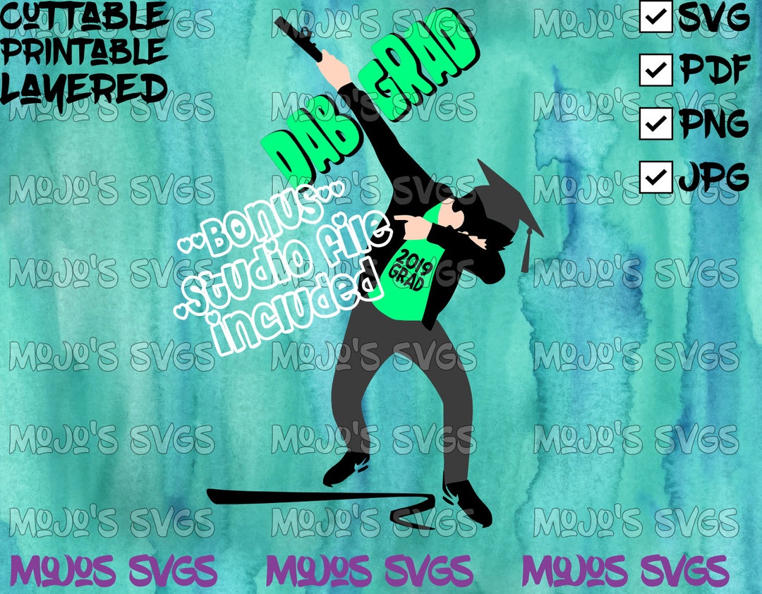 2019 Graduation Svg,graduation Svg,dabbing Svg,graduate Decals,2019 ...