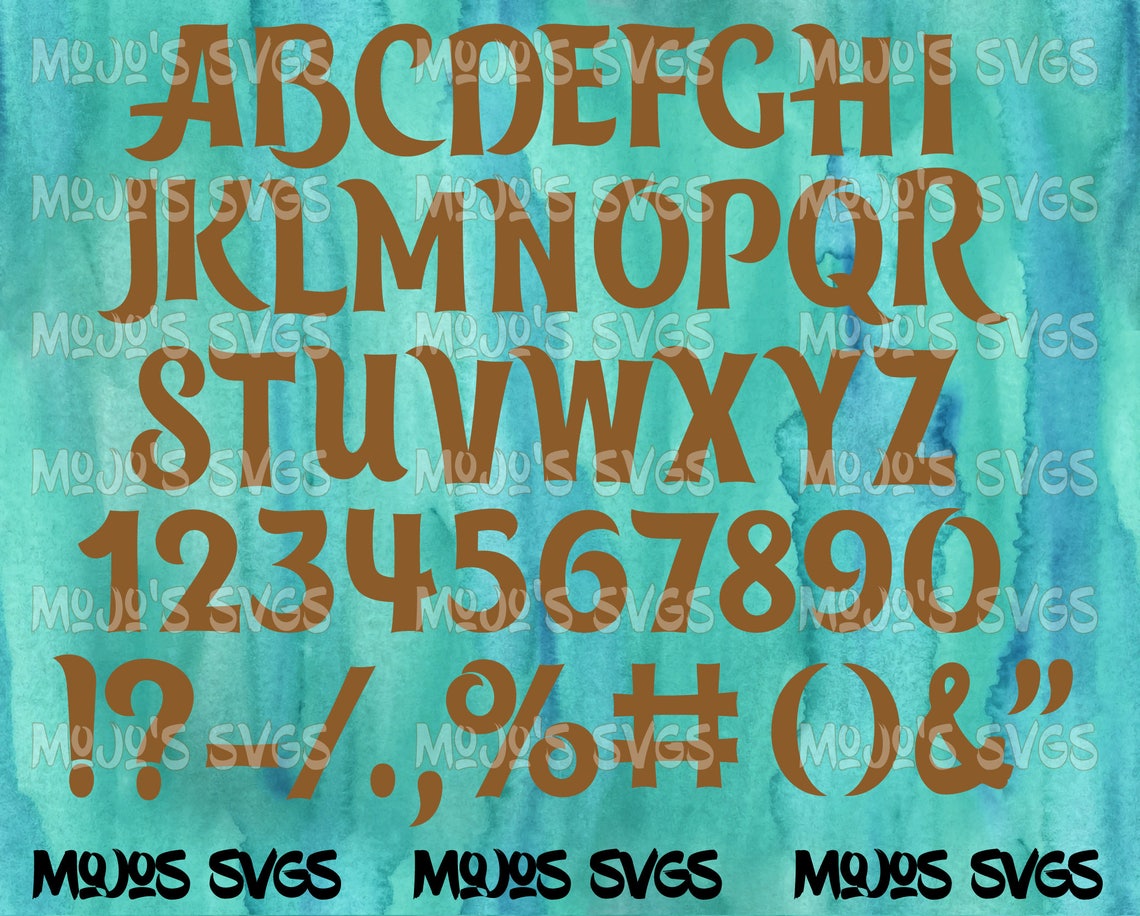 Trolls Alphabet Svg,trolls Font Svg,trolls Letters,trolls Movie Letters ...