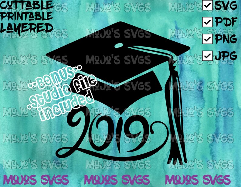 Senior Graduation 2019 Svggraduation Cap - Etsy