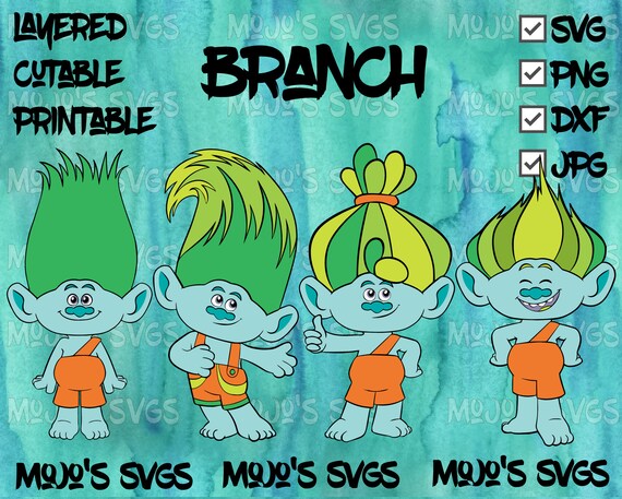 Branch SVG Cuttable Layered Design File for Cricut or | Etsy