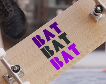 Bat Love Sticker G584 6 Vinyl Cave Bats Vampire Book - Etsy