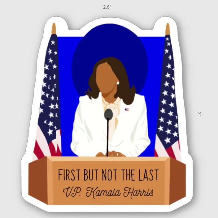 Kamala Harris Kamala Harris Sticker Feminist Sticker | Etsy