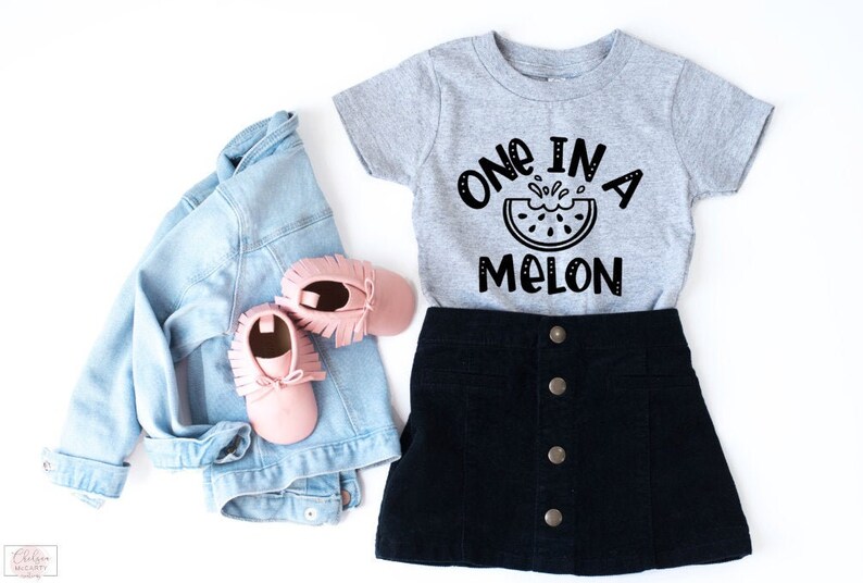 Toddler Girl Clothes One in A Melon Cute Toddler Clothes - Etsy