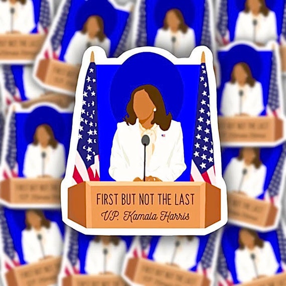 Kamala Harris Kamala Harris Sticker Feminist Sticker | Etsy