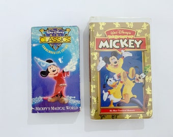 Mickey Mouse Vhs - Etsy