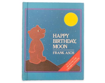 Happy Birthday Moon weekly Reader Books Frank Asch 1982 7th - Etsy