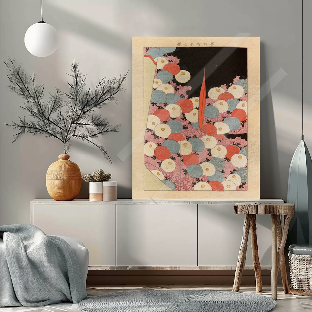 Framed Seikō Ueno's Art Print - Yachigusa - Traditional Japanese Print ...