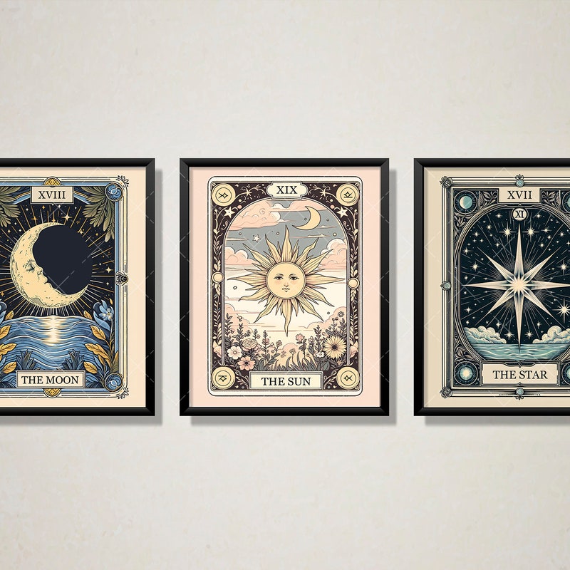 Antique Tarot Cards - Etsy