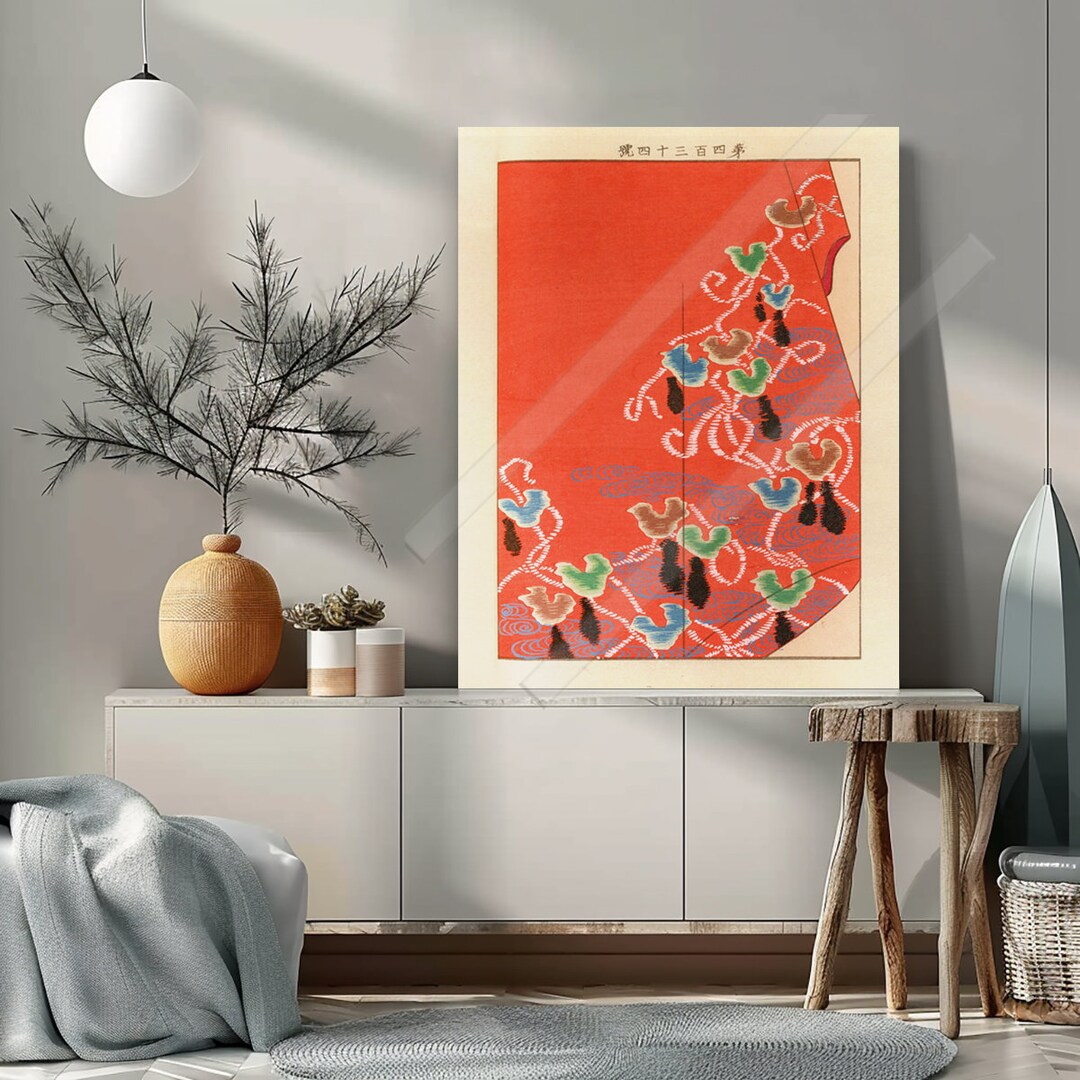 Framed Seikō Ueno's Art Print - Yachigusa - Traditional Japanese Print ...