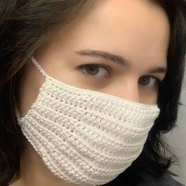 Crocheted Face Mask - Etsy