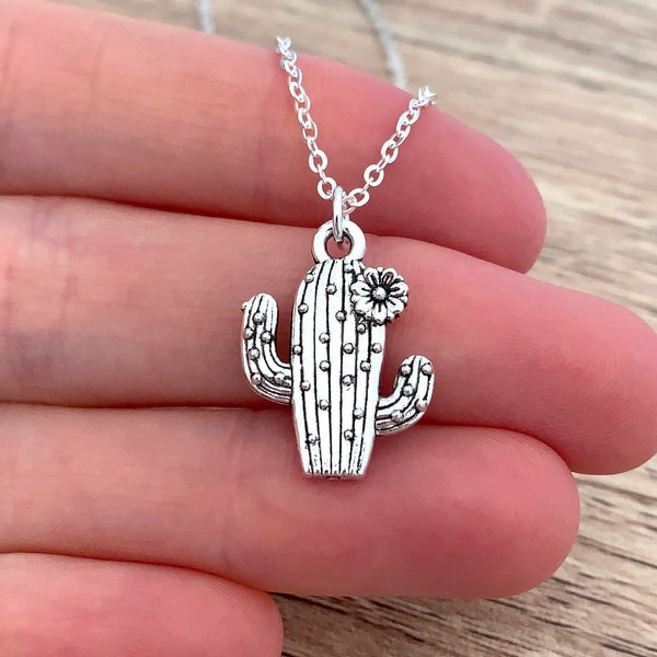 Cactus Necklace - Etsy